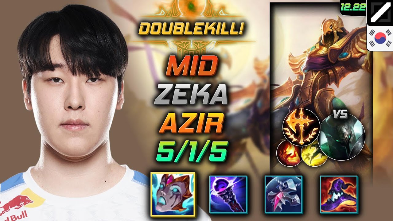 Zeka Mid Azir Build Liandry's Anguish Conqueror - Azir Mid vs ...