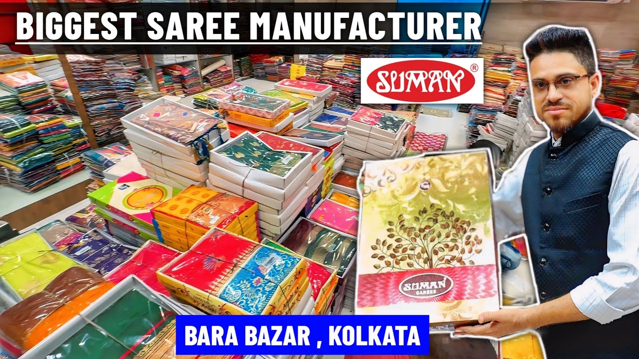 Fancy Silk Saree Manufacturer in Kolkata // Box Packing Silk Saree ...
