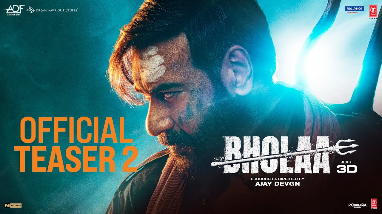 Bholaa Official Teaser 2 | Bholaa In 3D | Ajay Devgn | Tabu | 30th ...