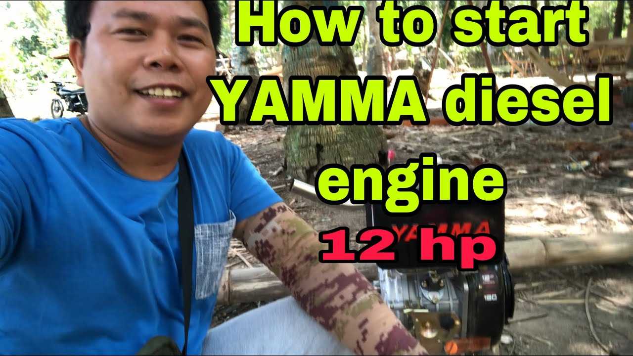 #BuhayProbinsya #Mandaragat How to start YAMMA Diesel Engine (standard ...