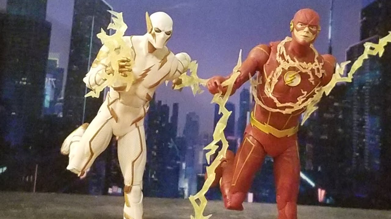 DC multiverse DC Mcfarlane toys Rebirth Godspeed and CW Flash action ...