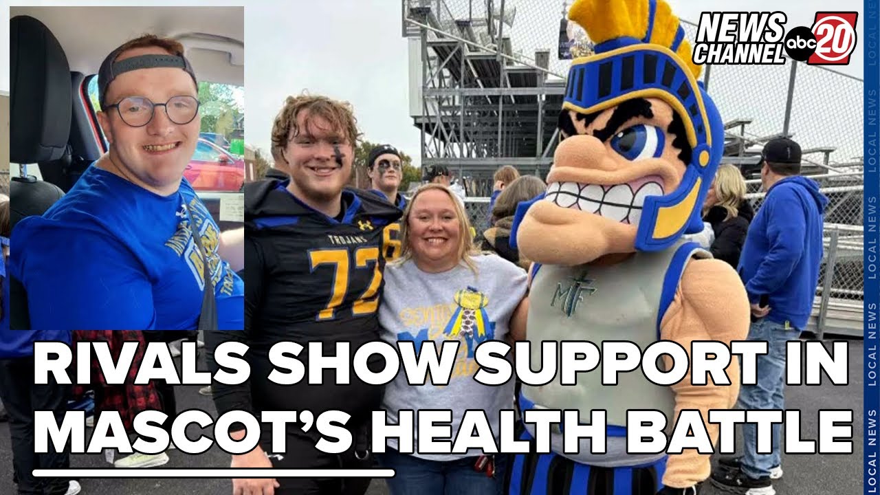 Rivals Unite to Support Maroa-Forsyth's Mascot Who is Battling Leukemia ...