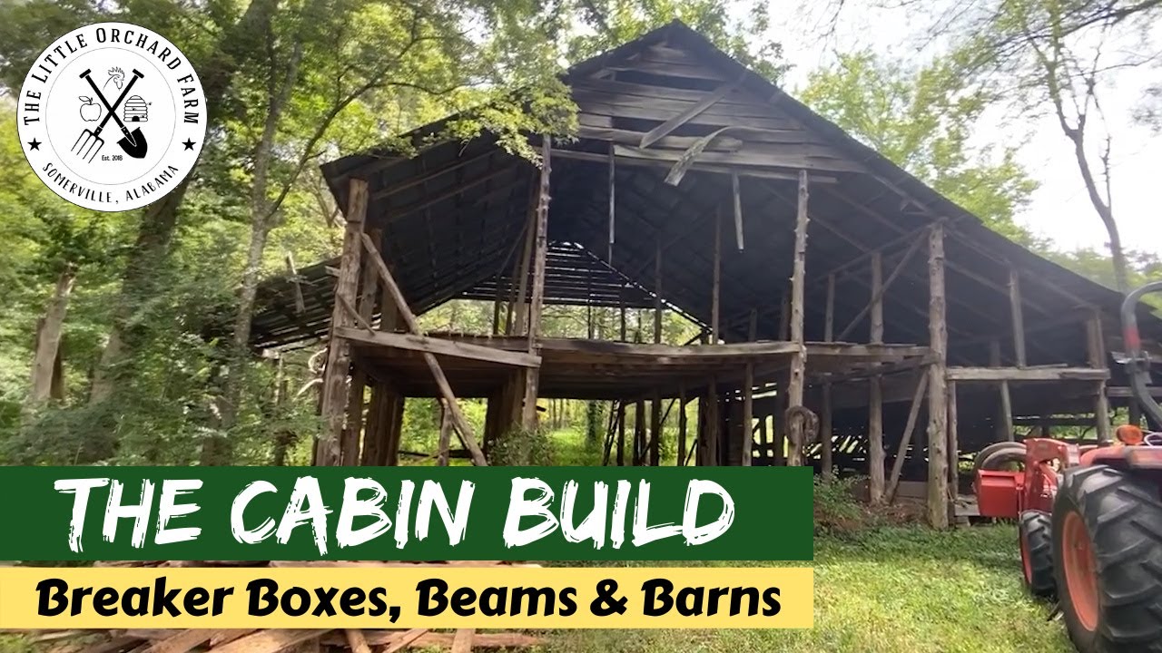Modern Homesteading - Cabin Build: Breaker Boxes, Beams, and Barns ...