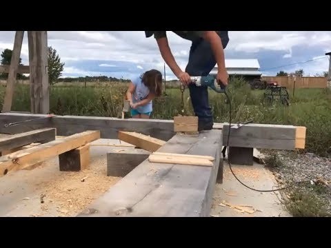 Birth of a Wooden Barn: A Timber Frame Journey Part 3