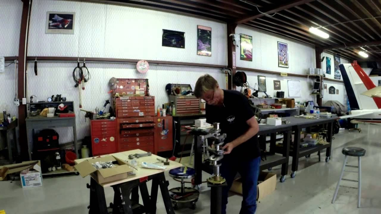 Airplane Repo - Kevin Lacey - Engine Overhaul Series - Crankshaft Build ...