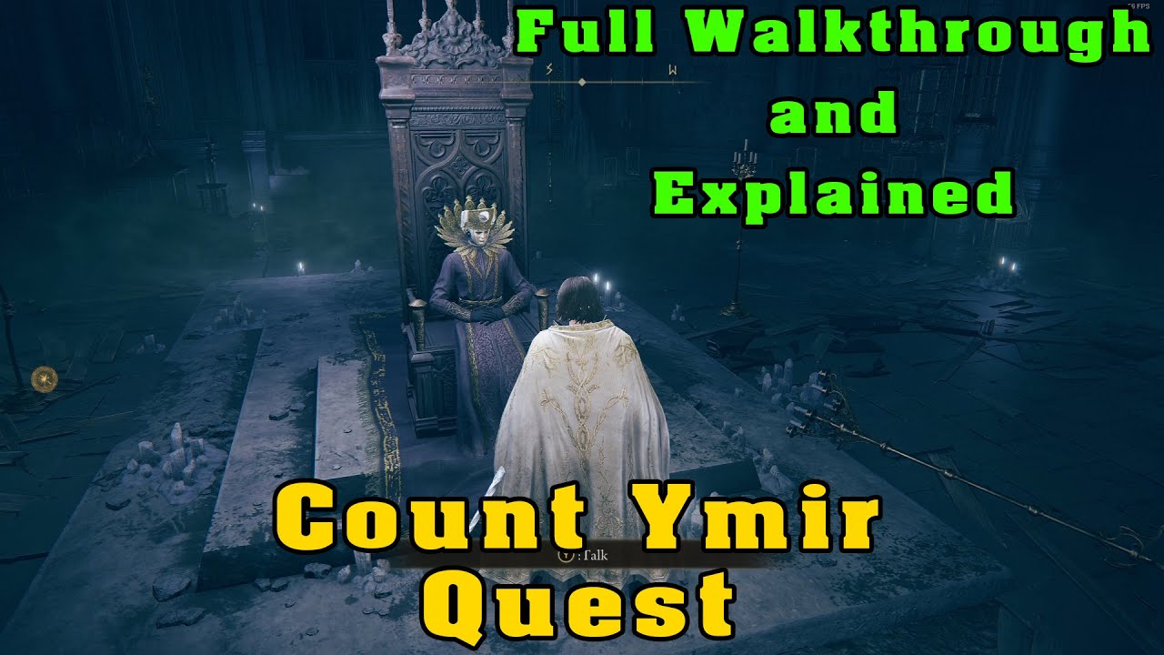 Elden Ring Shadow of The Erdtree: Count Ymir Full Quest Line Explained ...