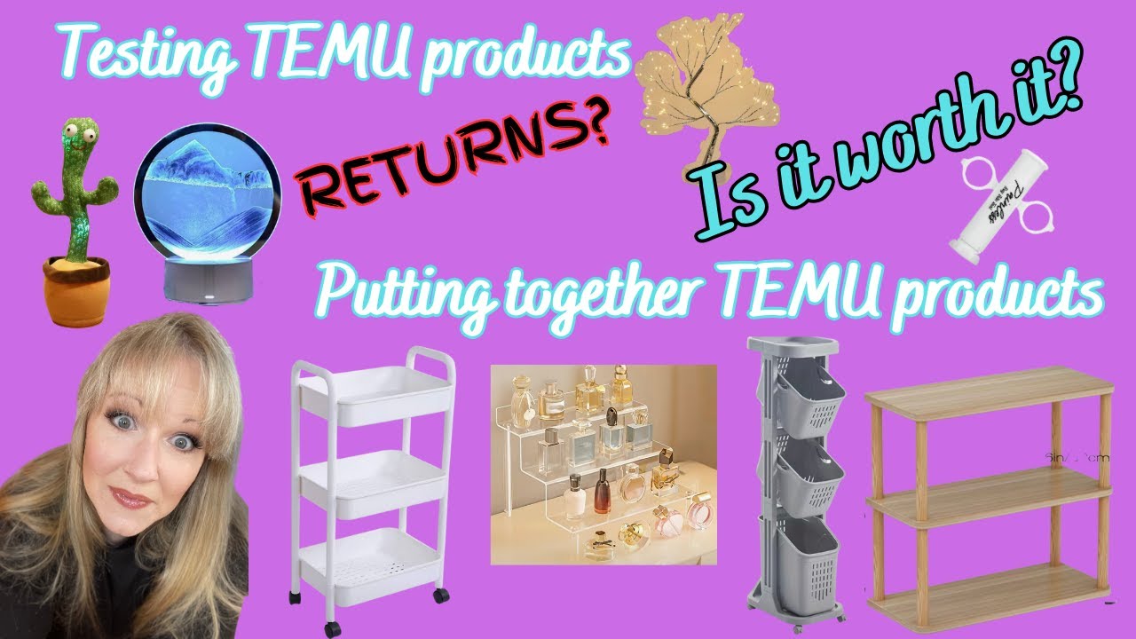 Testing & Putting together TEMU Products! - YouTube