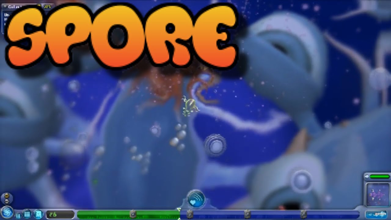 SPORE: FIRSTLOOK/PLIGHT OF THE SINGLE CELL(GAMEPLAY) - YouTube