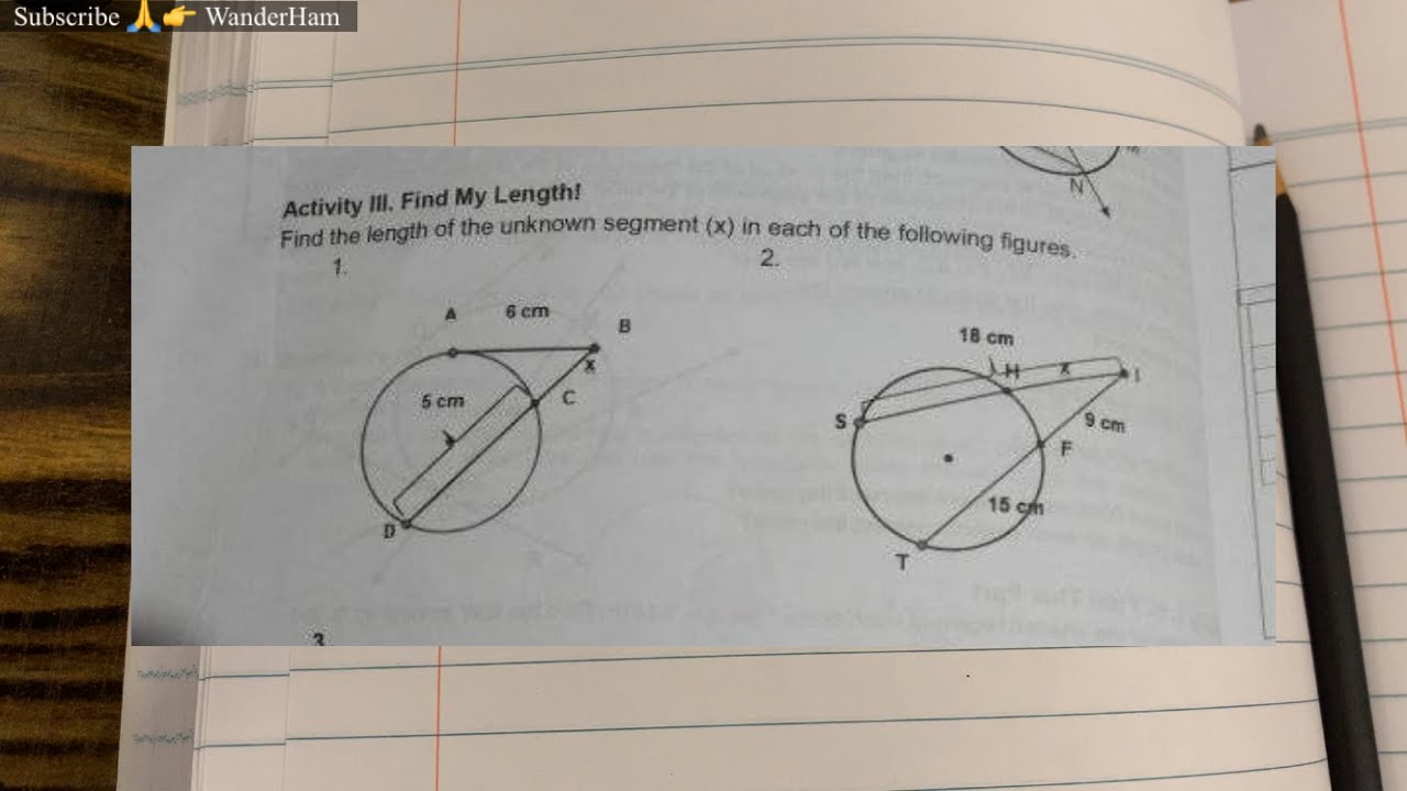Activity III. Find My Length! - YouTube