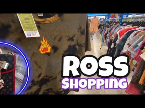 ROSS DRESS FOR LESS SHOPPING SHOP WITH ME AT ROSS - YouTube