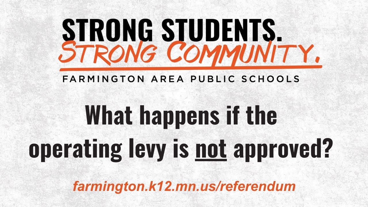 2025 Operating Levy: What happens if the levy is not approved? - YouTube