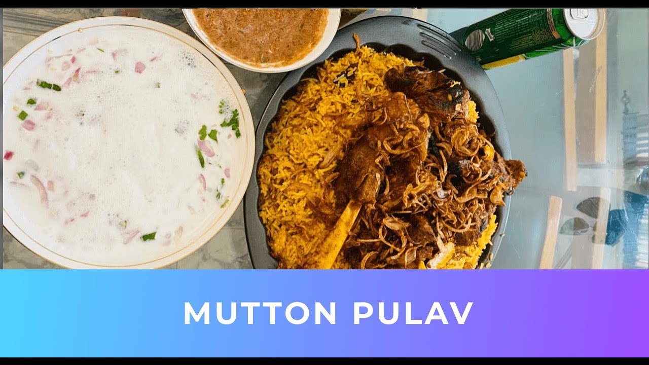 How To Make Delicious Mutton Pulav l HASH Mom's Kitchen - YouTube