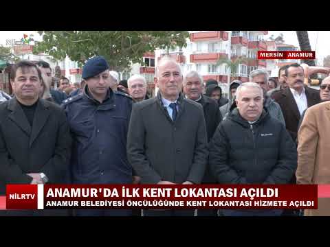 Anamur İlk Kent Lokantası'nın Kapılarını Açtı @Nilradyotv