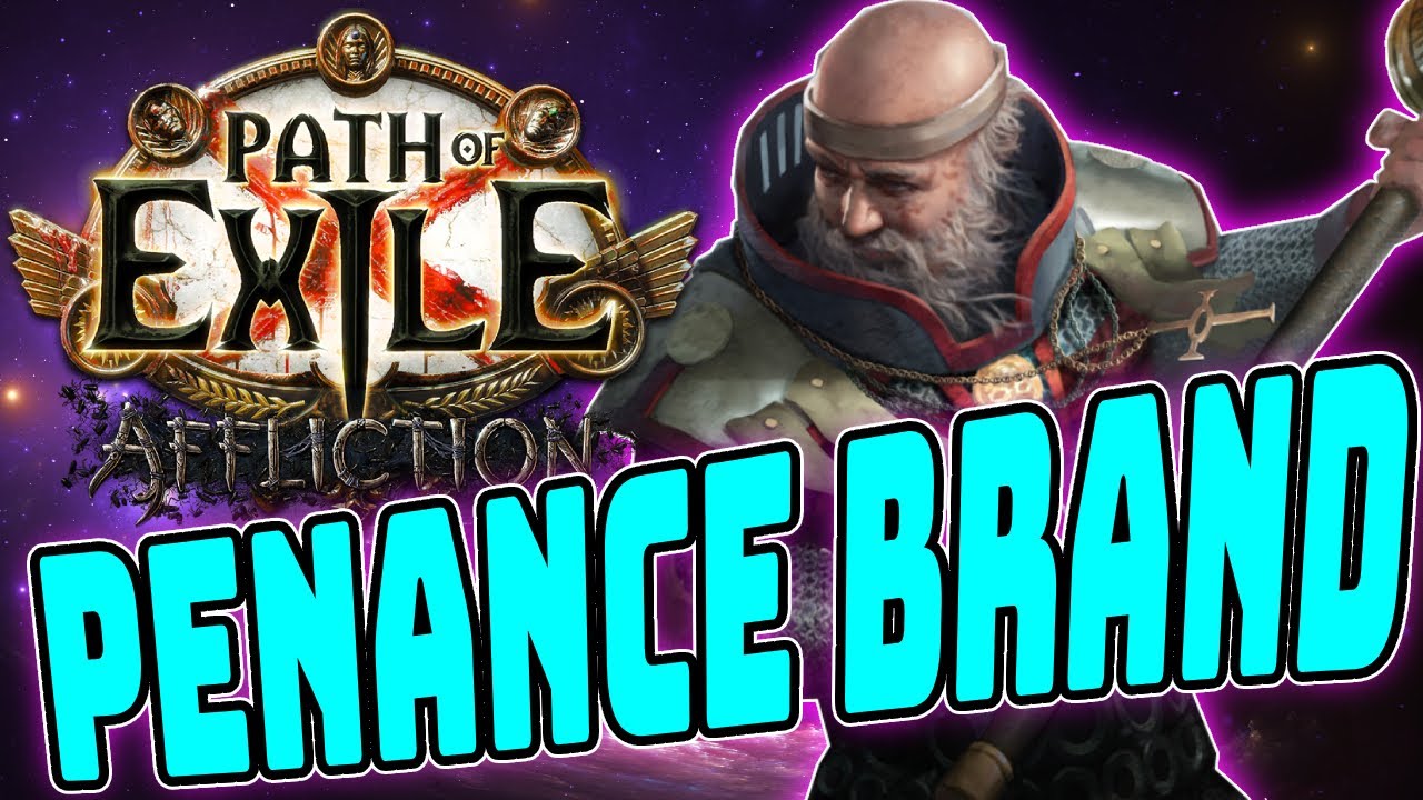 [3.23] Path of Exile Inquisitor penance brand of dissipation BIG DAMAGE ...