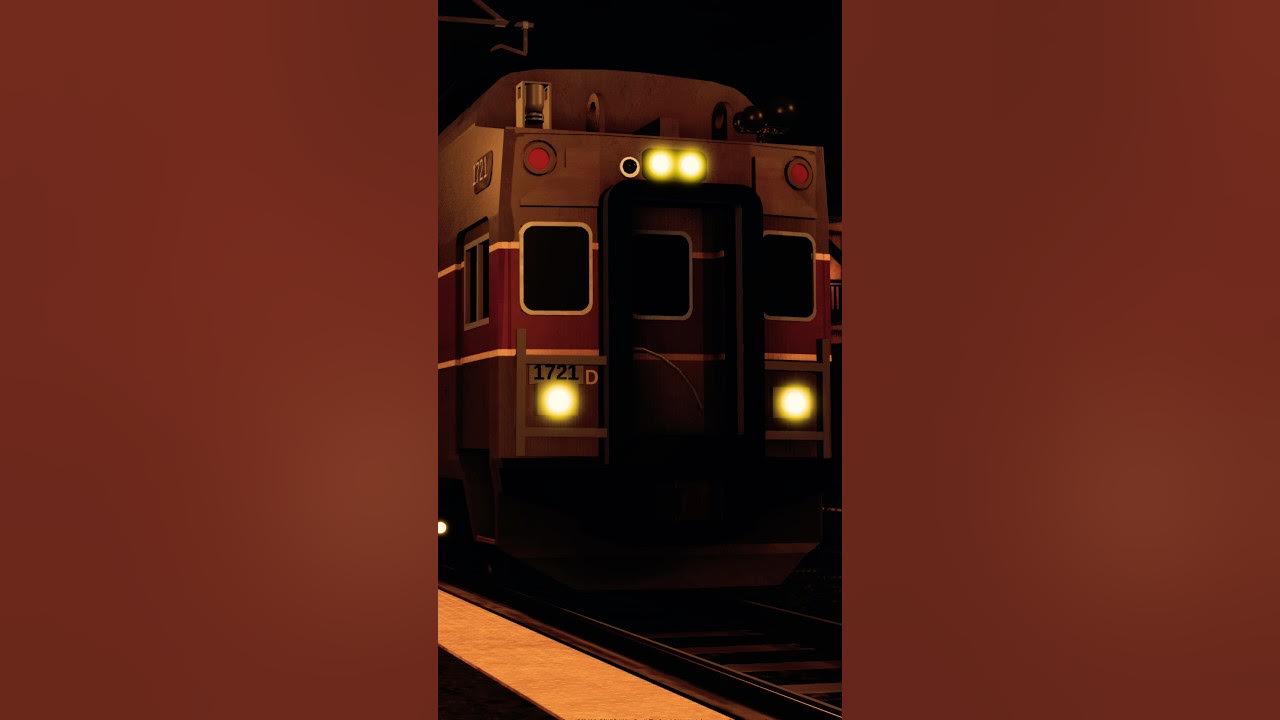MBTA Providence Line Train Simulator Kawasaki CTC-4 #1721 at Canton Junction #mbta #shorts # ...