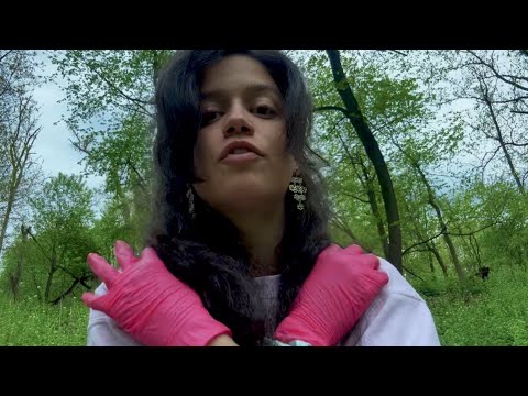 asmr • silly massage therapist massages ears, neck, shoulders, scalp, + wrists