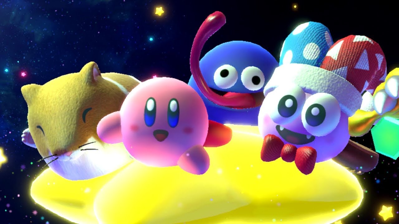 Kirby Star Allies - Final Boss + Updated Ending W/ Marx, Gooey, Rick ...