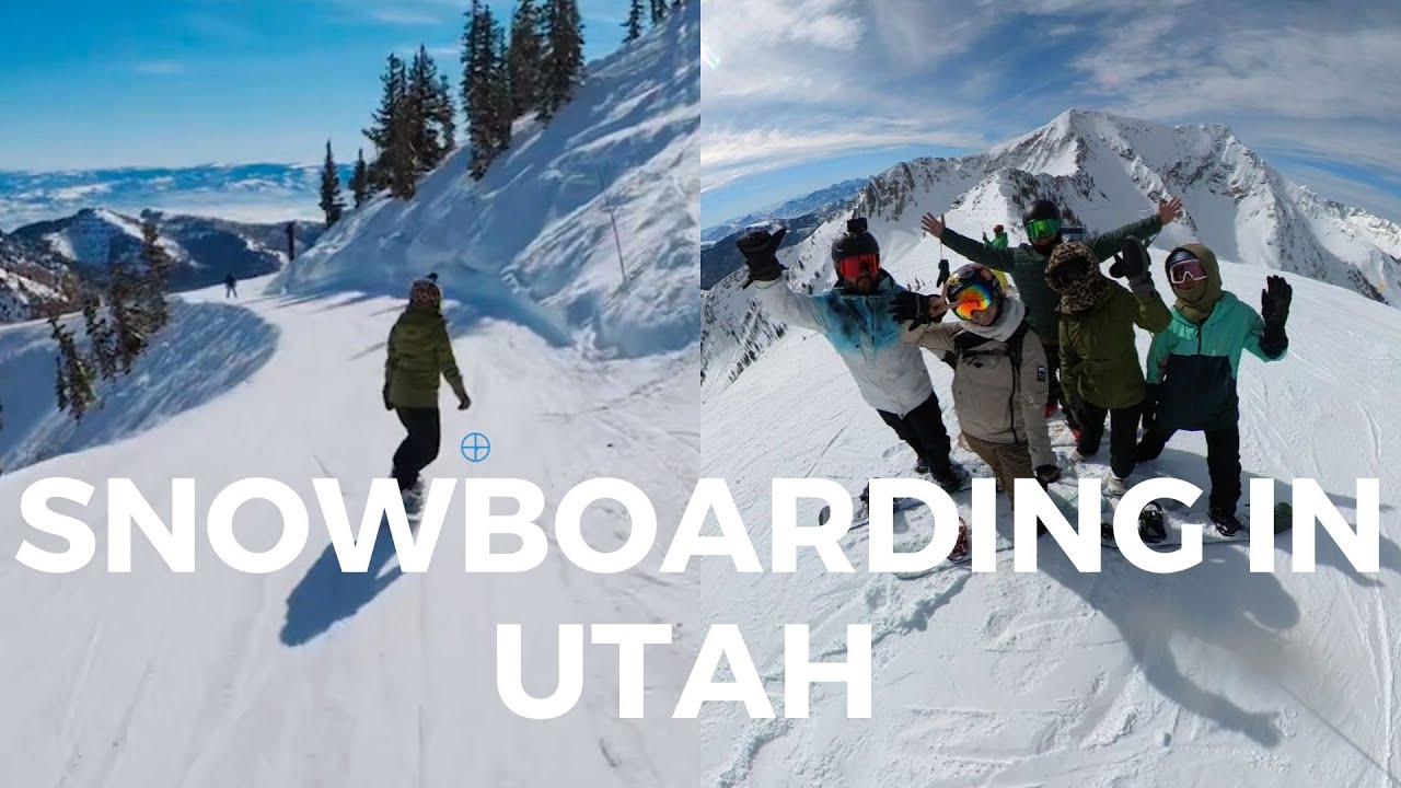 Epic Snowboarding in Utah: SNOWBIRD & BRIGHTON Ski Resorts | Steep Runs ...