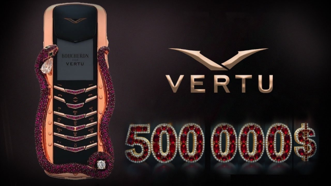 Vertu Signature V Cobra – The Most Expensive Phone Ever! 💎📱 - YouTube