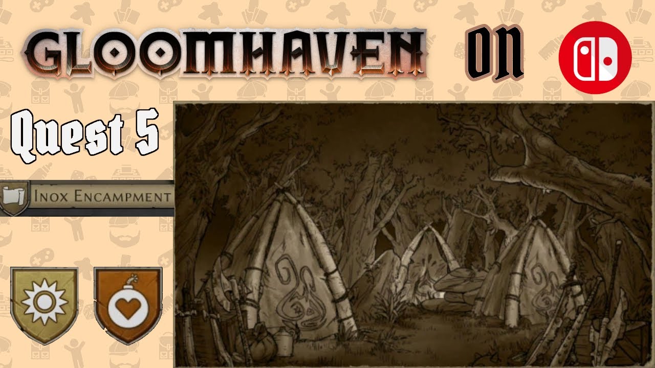 Inox Encampment (core) | Quest 5 | Gloomhaven digital on Switch - YouTube