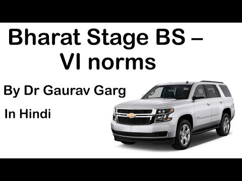 What is Bharat Stage 6 fuel? - India to apply Bharat Stage BS VI Norms ...