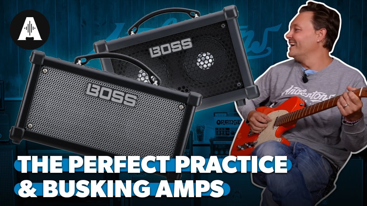 NEW Boss Dual Cube LX Amps Perfect For Practice Busking YouTube