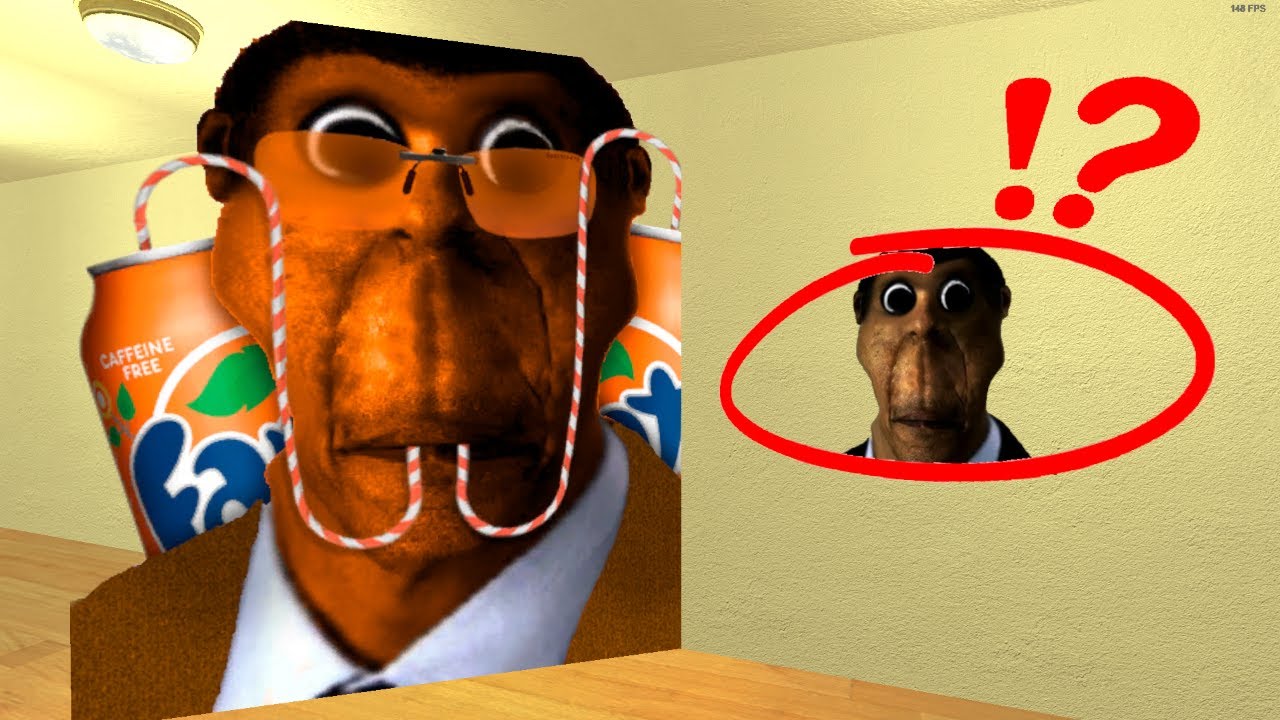 Fanta Obunga Wants Me To Bring Him Baby Obunga Nextbot Gmod - YouTube