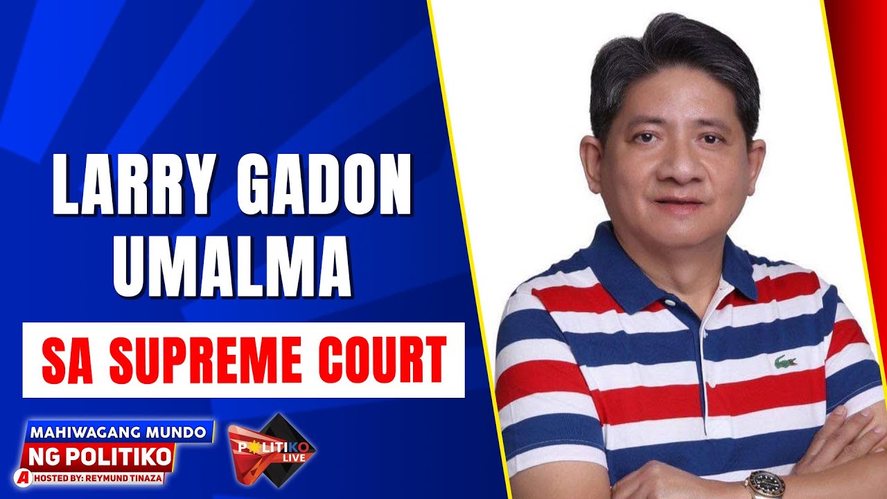 Larry Gadon umalma sa SC - YouTube