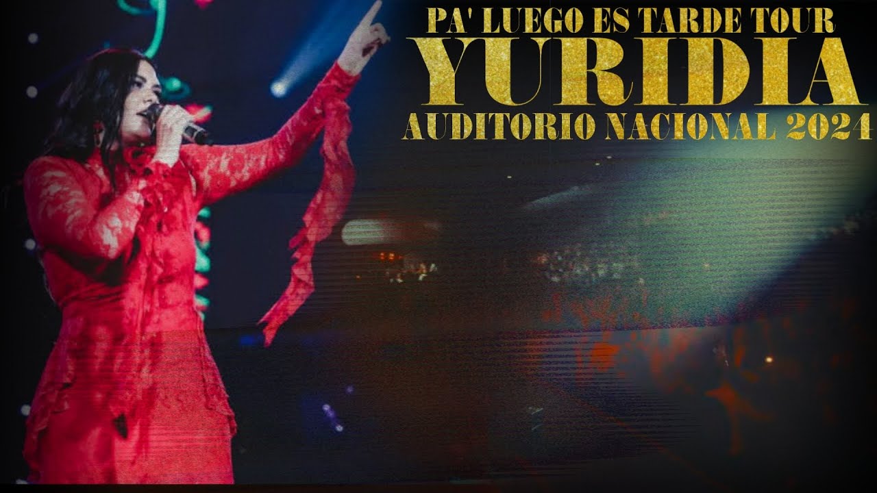 Yuridia en el Auditorio Nacional 2024 Concierto Completo - YouTube