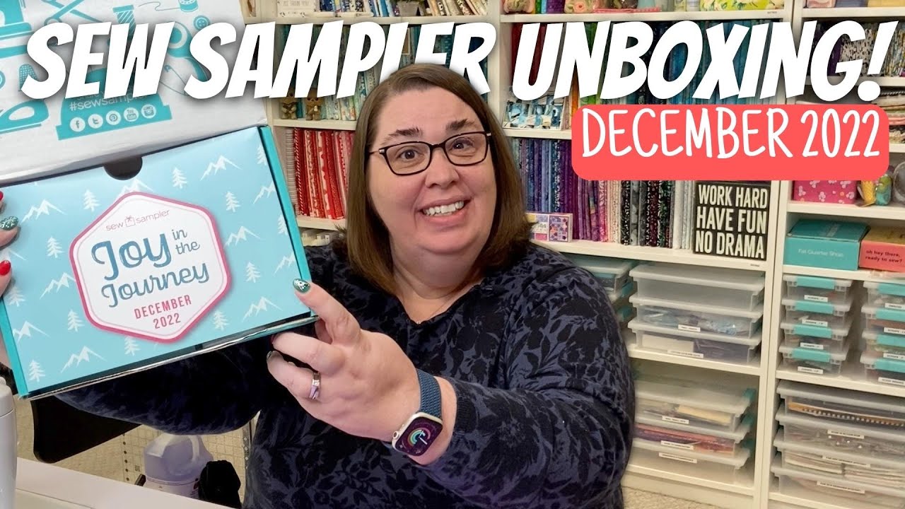 December 2022 Sew Sampler | Sewing Subscription Box Unboxing - YouTube