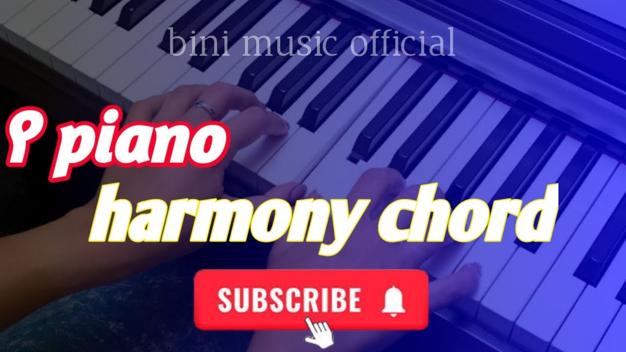🎹ሀርመኒ ካርዶች||How to play harmony chord|| #harmony #chords - YouTube