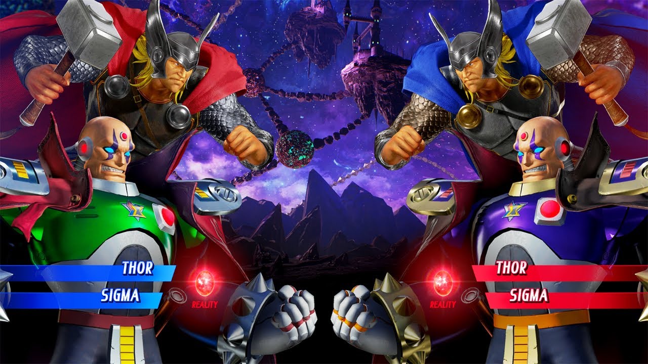 Thor & Sigma VS Thor & Sigma (Very Hard) - Marvel vs Capcom | 4K UHD ...