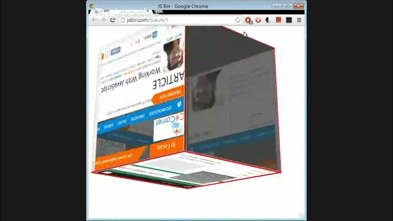 3D-Cube Demo - YouTube