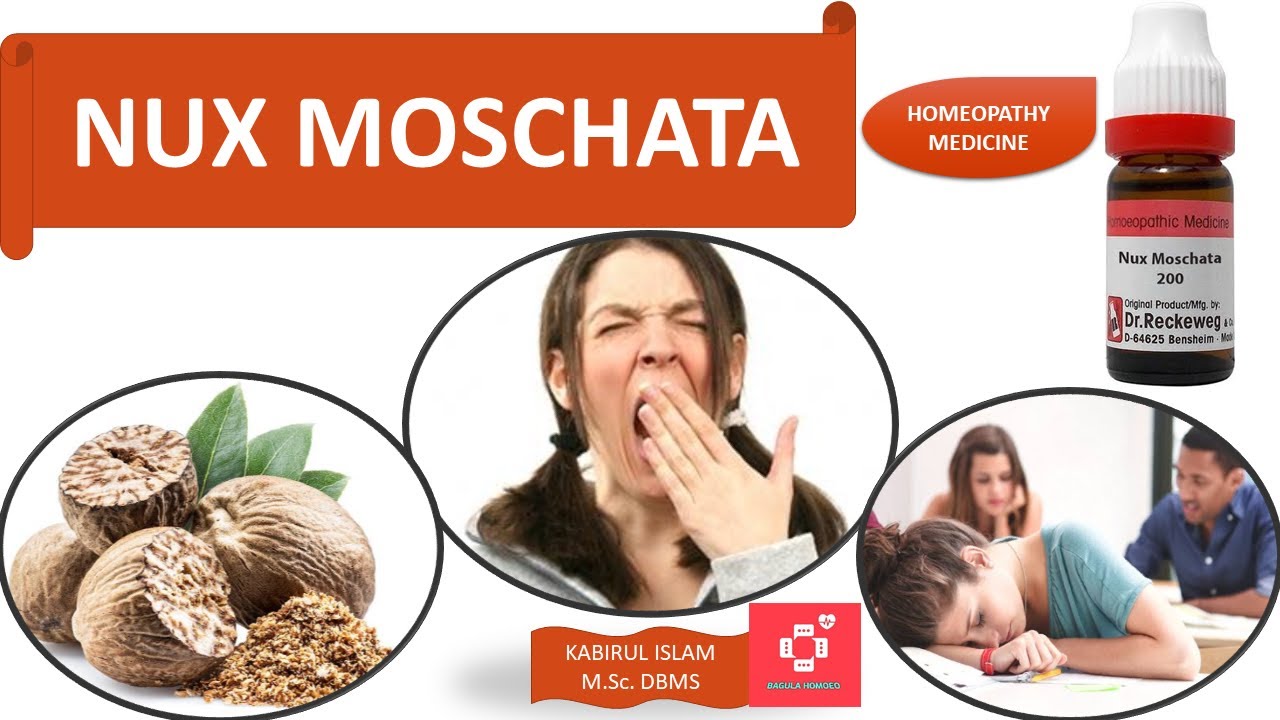 Homeopathy medicine Nux Moschata Kabirul Islam - YouTube