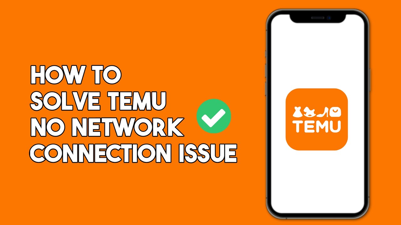 How to Solve Temu No Network Connection Issue - YouTube