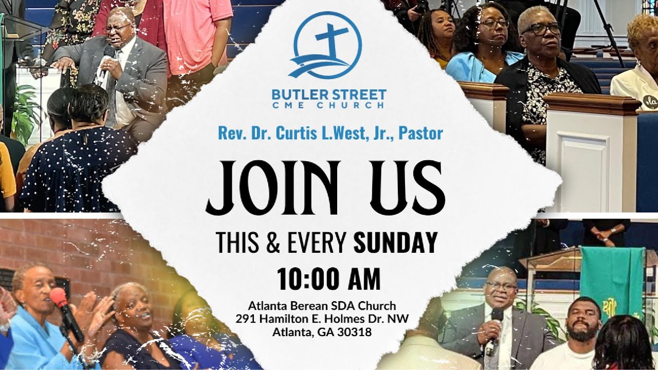 01/12/2025 Sunday Worship Experience with Butler St. CME Church - YouTube