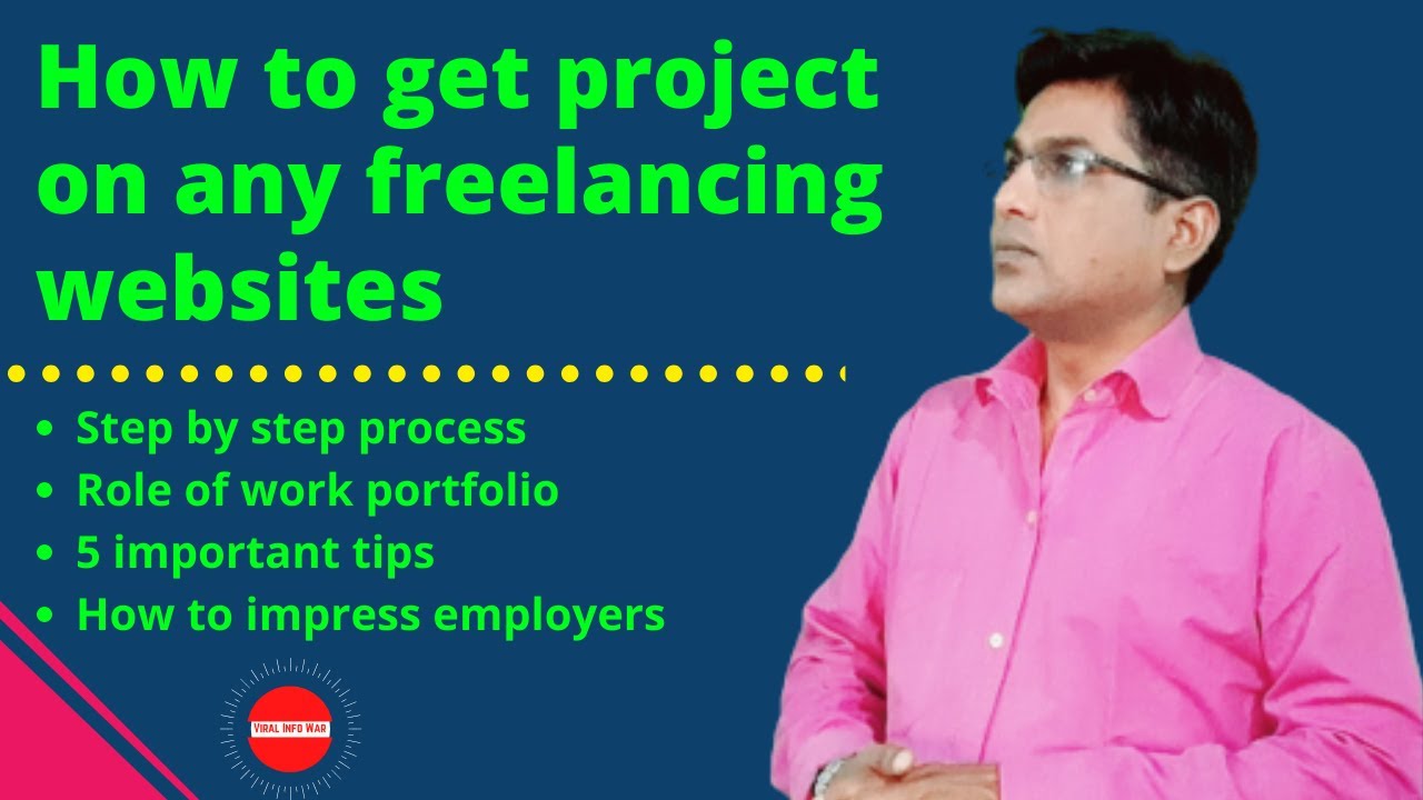 How to get first project on freelancer | freelancer tutorial | role of ...