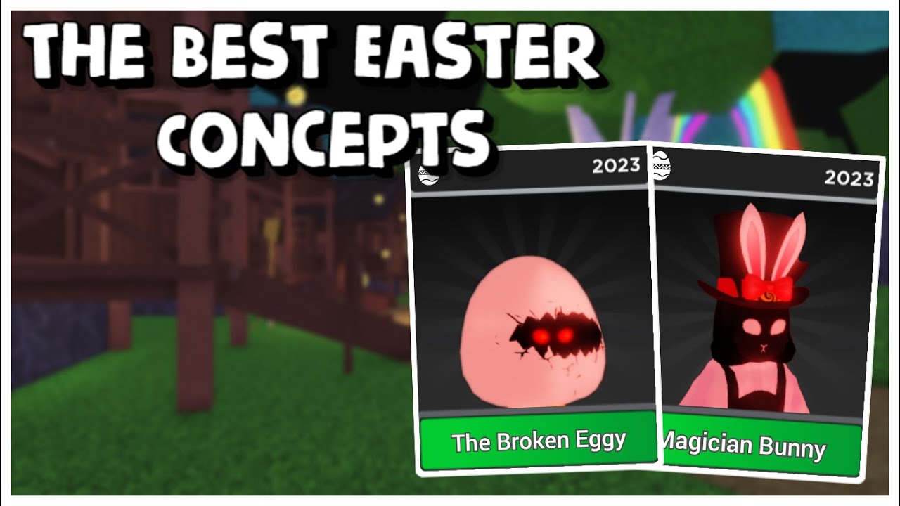 [Concepts🐇] The Best Easter Concepts🐇 // Survive The Killer // Roblox ...