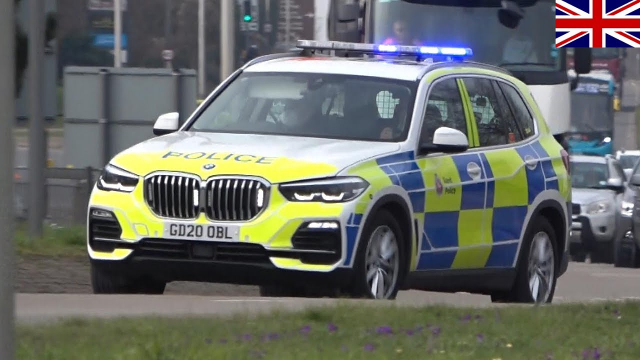 *NEW* Kent Police BMW X5 Traffic Car Responding On Blue Lights & Sirens ...