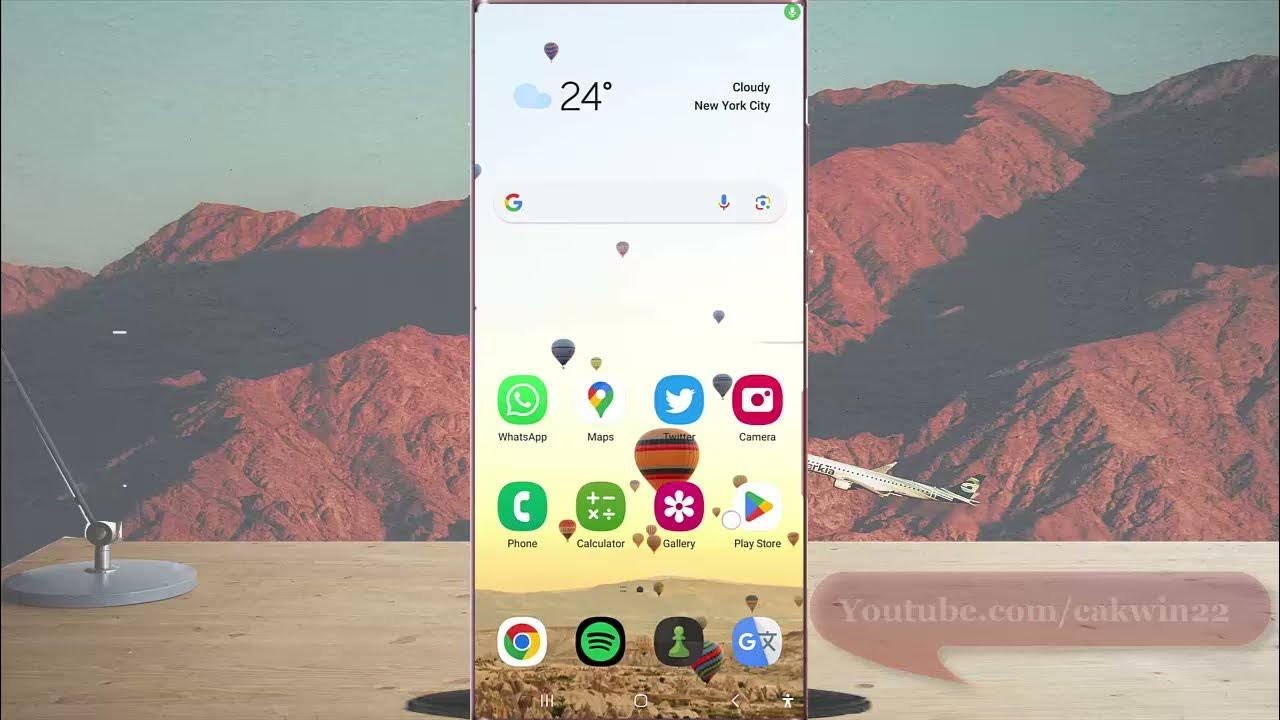 Samsung Galaxy S23 Ultra : How to enable or disable assistant menu feature via accessibility ...