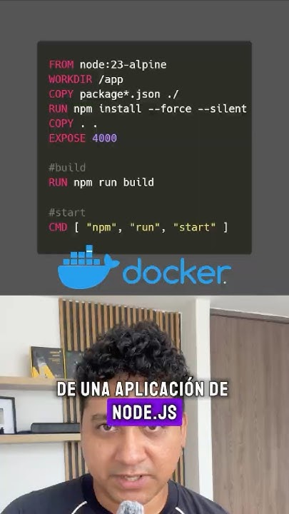 Empieza a usar Docker en tus proyectos! #nodejs #docker #devops - YouTube