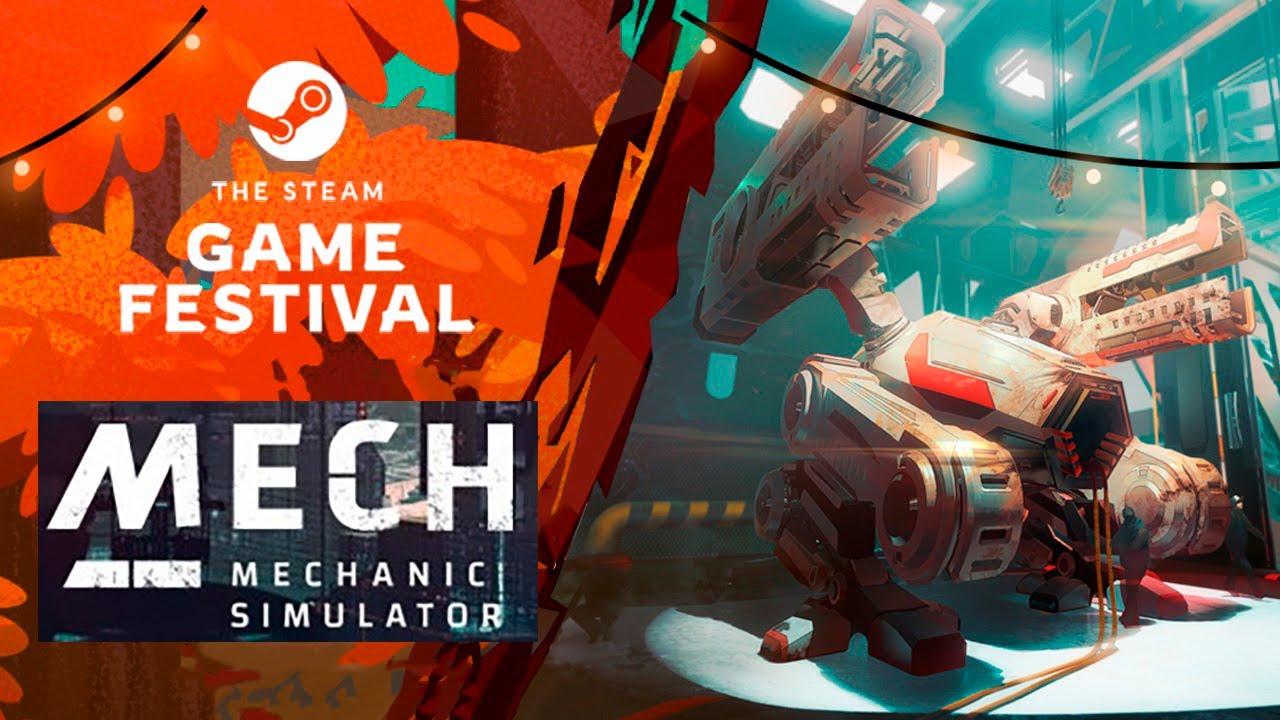 Mech Mechanic Simulator | DEMO | The Steam Game Festival - YouTube