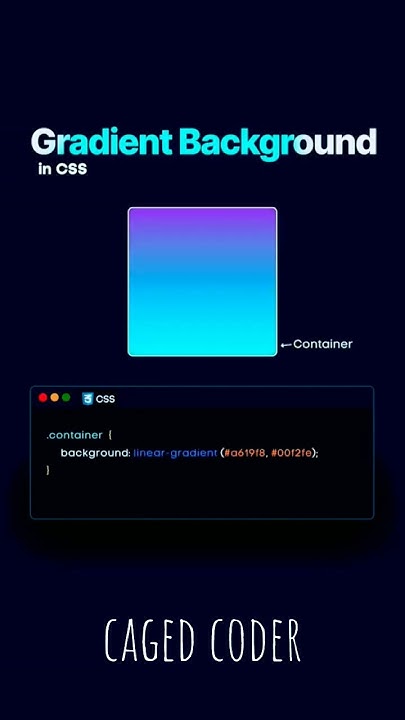 Gradient Background In Css Webdevelopment Gradientbackground Css Htmlcss Webdev