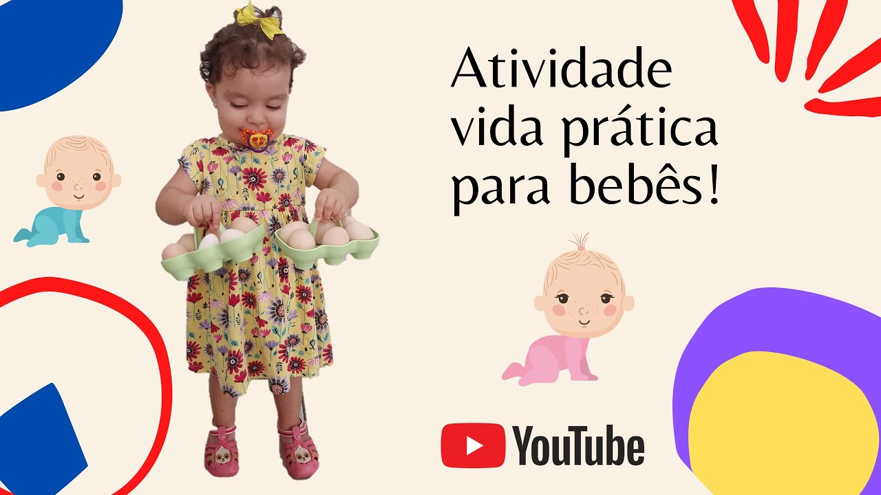 Atividade vida prática para bebes! #atividades #vidapratica # ...