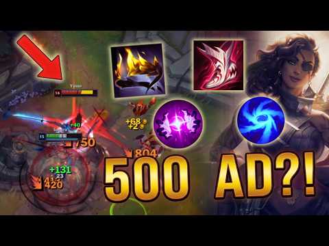 500 AD in 28 Minuten mit diesem wahnsinnig skalierenden Samira-Build... 💀 (20-2 Master ELO)