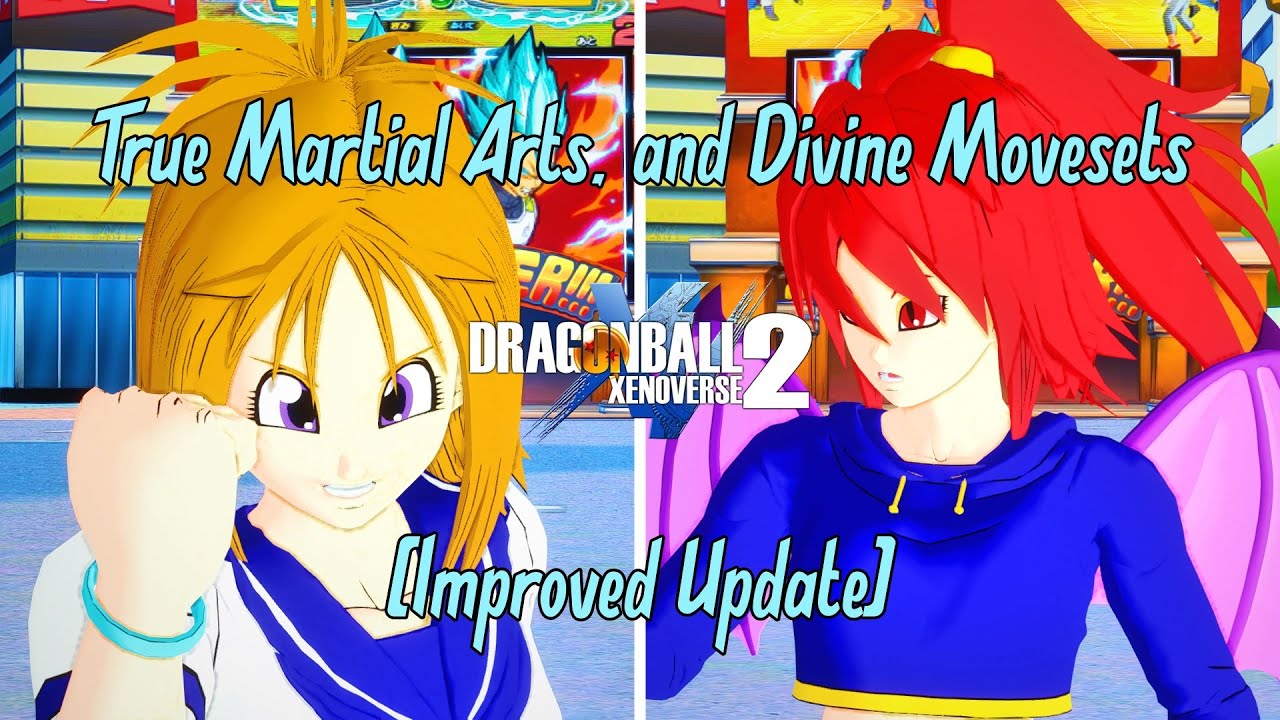 Dragon Ball Xenoverse 2 Mod: True Martial Arts, and Divine Movesets ...