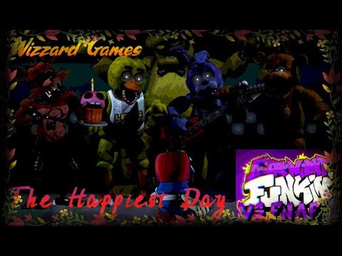 Fnf vs Fnaf 1 - The Happiest Day Epic Battle | Wizzard Games - YouTube