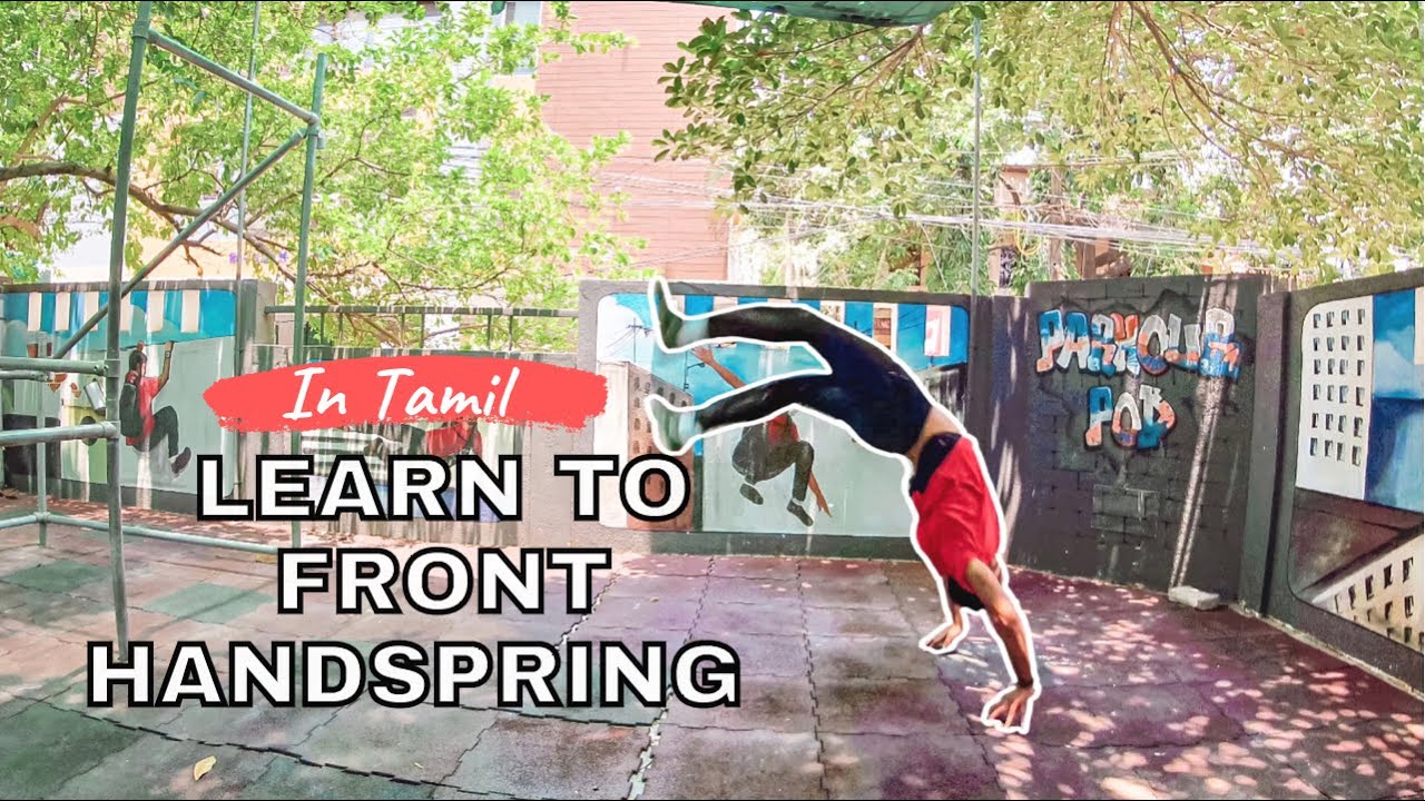 How to do a Front handspring - தமிழ் Tutorial - YouTube