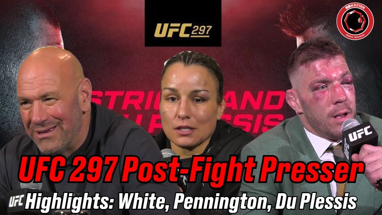 UFC 297 Post-Fight Press Conference Highlights: Dana White, Dricus Du ...