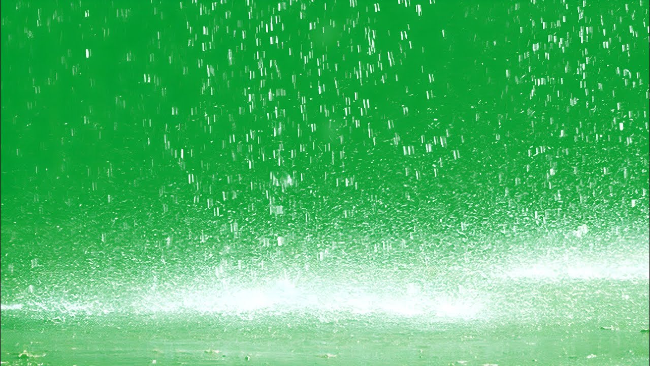 Rain green screen effects | Green screen rain drop effect - YouTube